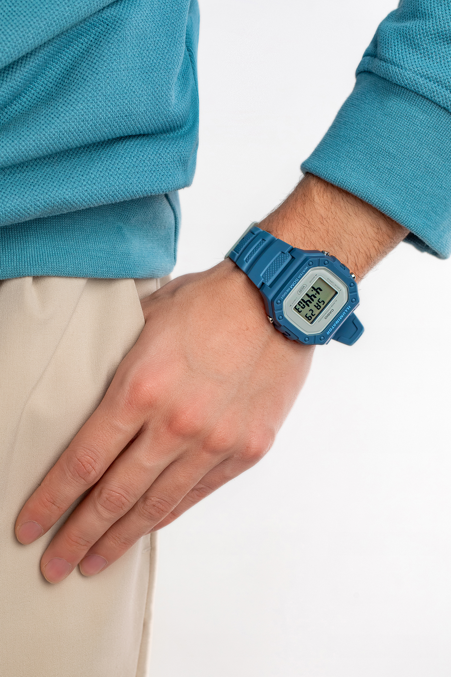 Купить часы Casio - Casio General Unisex Наручные часы/ W-218HC-2AVDF ...